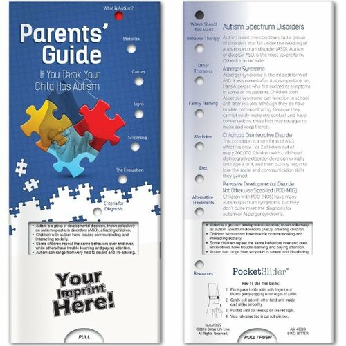 Pocket Slider Parent's Guide: If You Think Your Child Has Autism ...