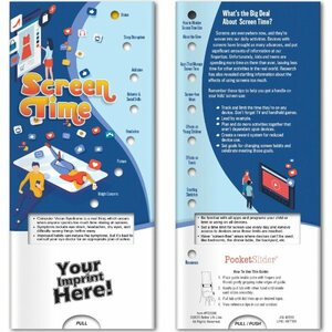 Pocket Slider Screen Time | Custom Printed As Low As $0.63