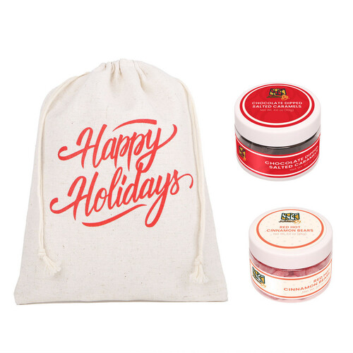 Holiday Gift Set: 2 Small Jars | Custom Printed As Low As $18.11