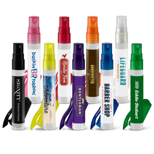 Hand Sanitizer Pen Sprayer With Alcohol: Lemon Scented | Custom Printed ...